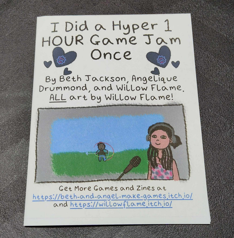 I Did a Hyper 1 HOUR Game Jam Once by Beth and Angel Make Games, Willow Flame