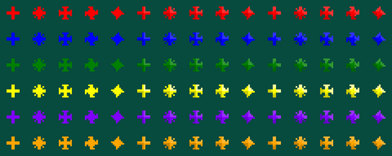 Free 2D Misc. 16x16 - Signs/Symbols by JGIIO