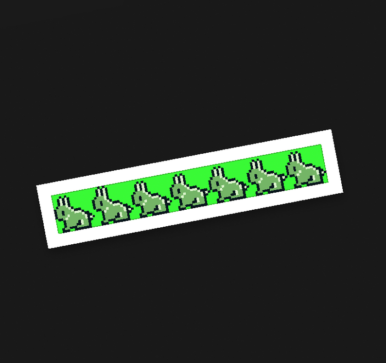 GB Studio Idle Rabbit Animation Spritesheet by AA STUDIO