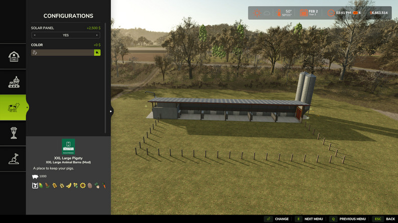 XXL Large Animal Barns by Rockhound Modding