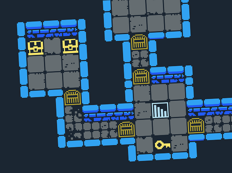 EggBit Dungeon Tileset by Matt Glanville