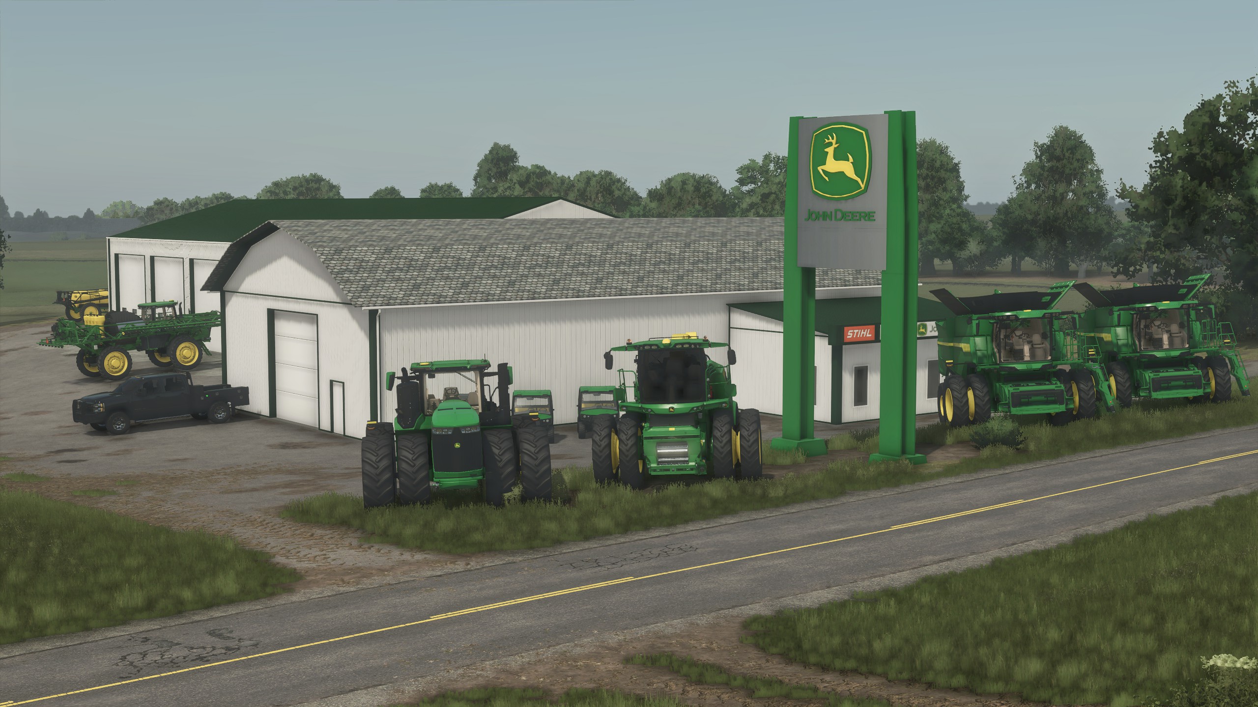 FS25 Pattison John Deere Agriculture Dealership by LJR Modding