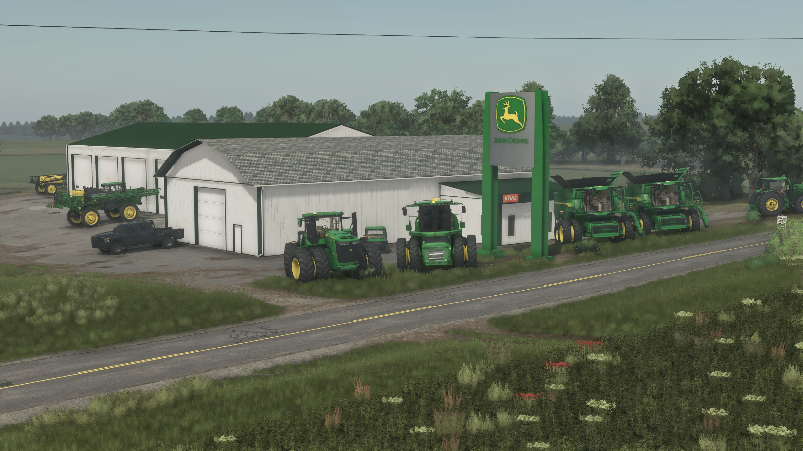 FS25 Pattison John Deere Agriculture Dealership by LJR Modding