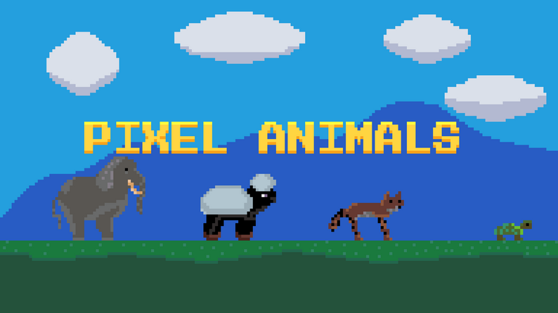 Pixel art Animal Pack by Stojkea
