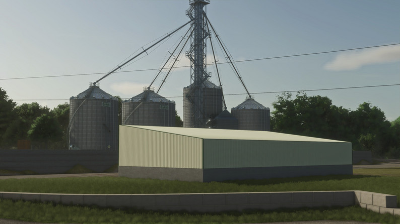 FS25 105x55 Commodity Barn by LJR Modding