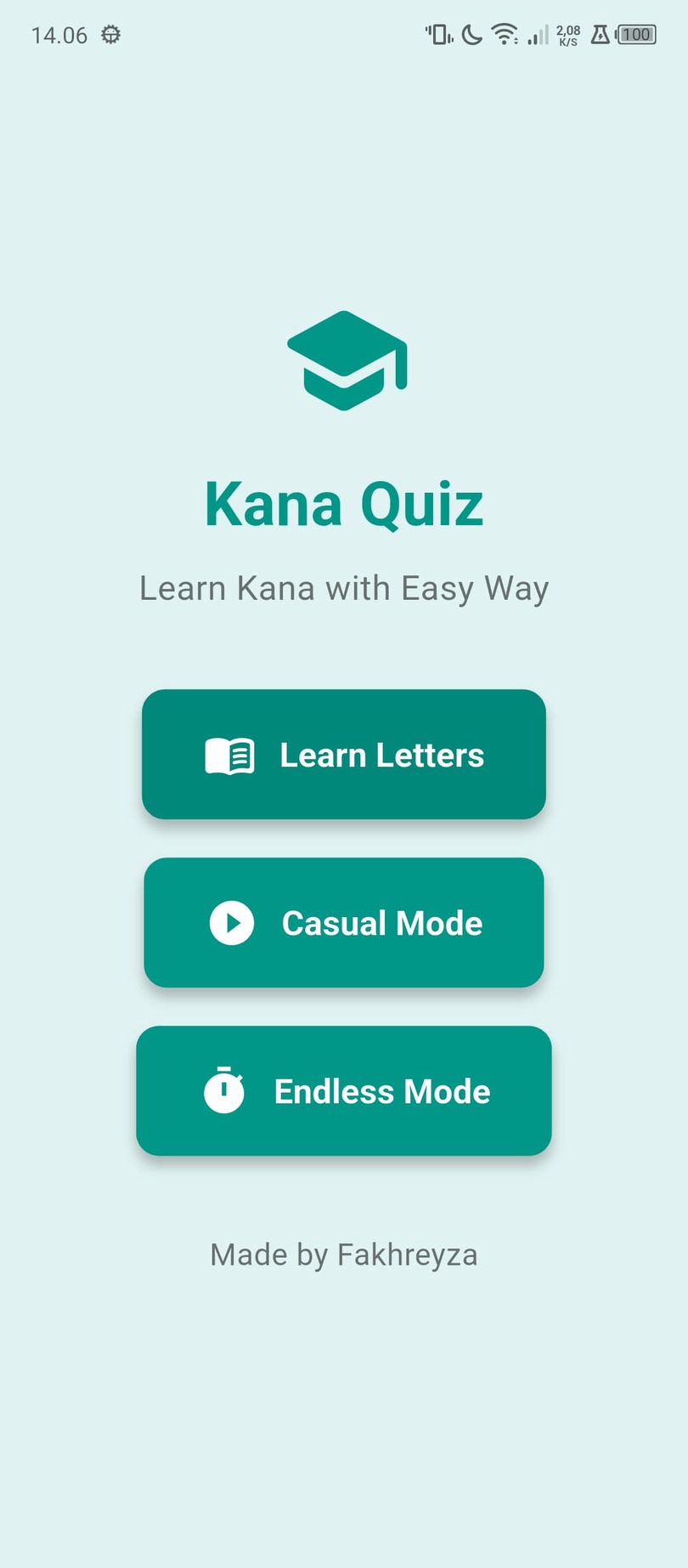 Kana Quiz by Fakhreyza