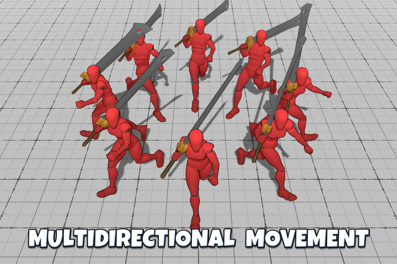 Human Melee Animations by Kevin Iglesias
