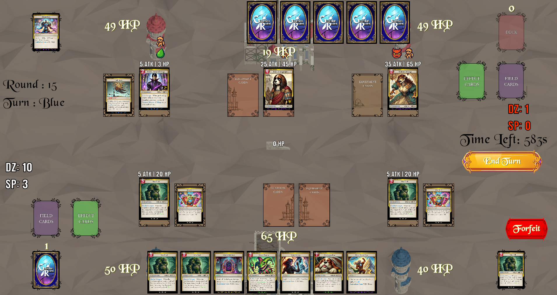 Guardian Realms Trading Card Game by DeeZie