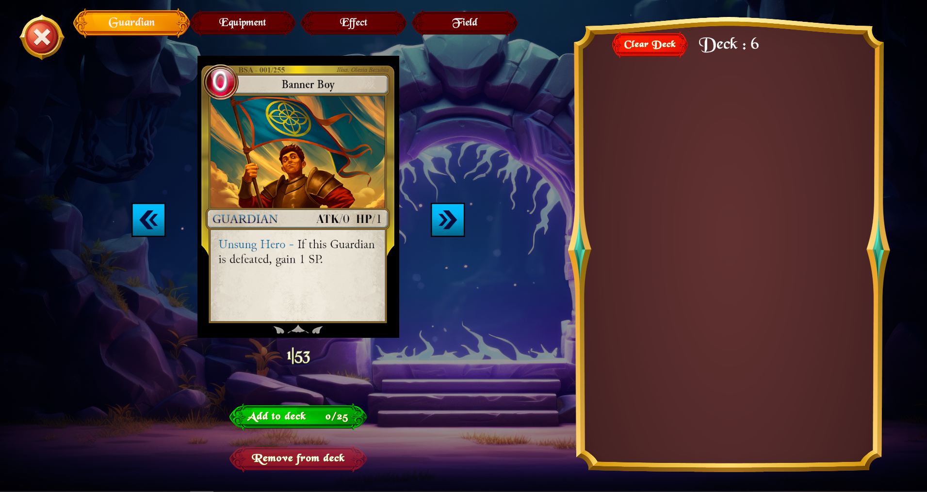 Guardian Realms Trading Card Game by DeeZie
