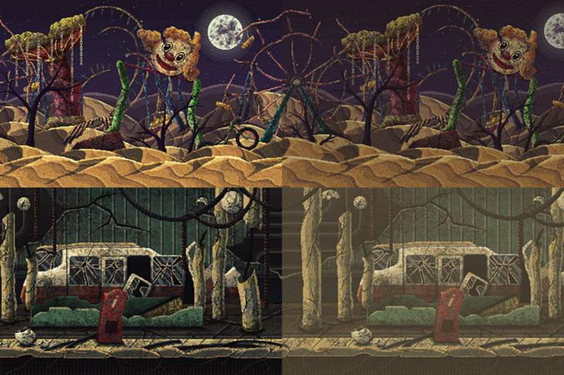 Free Post Apocalyptic Pixel Art Backgrounds by Free Game Assets (GUI ...