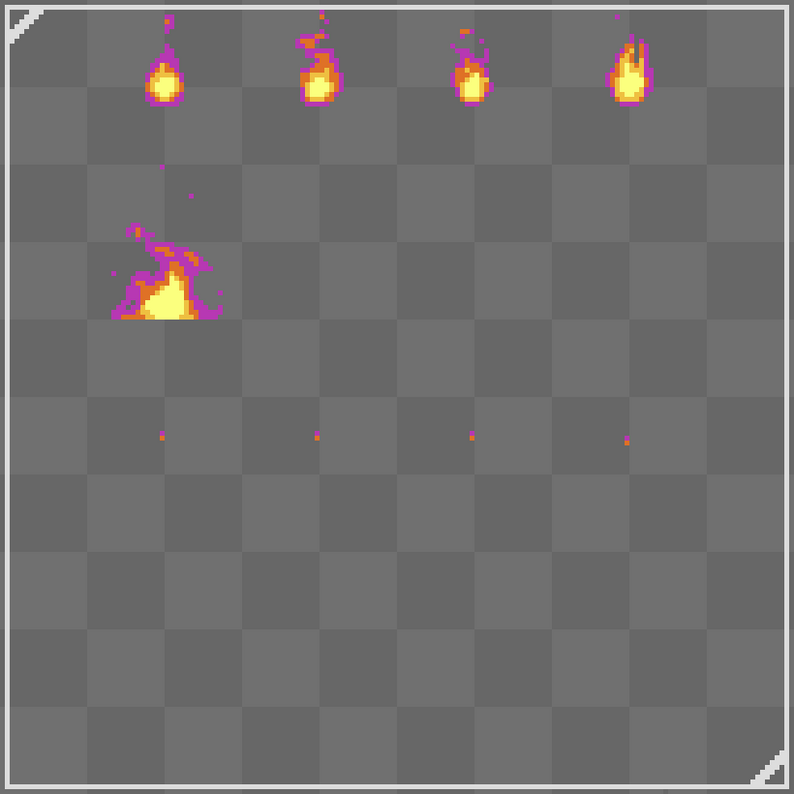 Fire VFX Pixel Art Pack by TheWardino