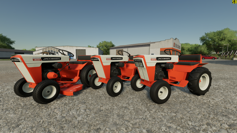 FS22 Jacobsen Mower Pack by OldIron FS