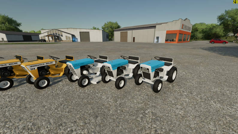 FS22 Jacobsen Mower Pack by OldIron FS