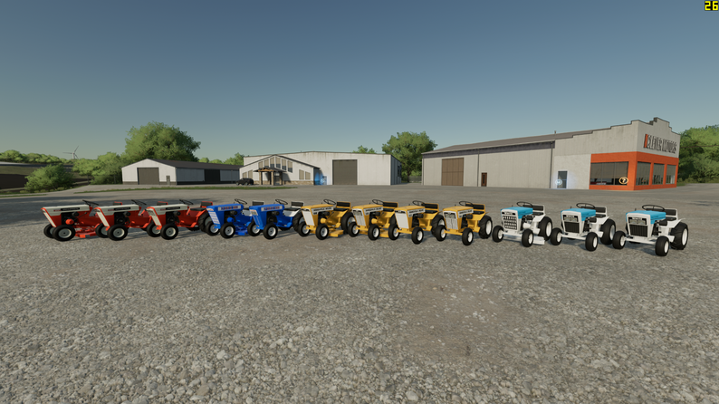 FS22 Jacobsen Mower Pack by OldIron FS