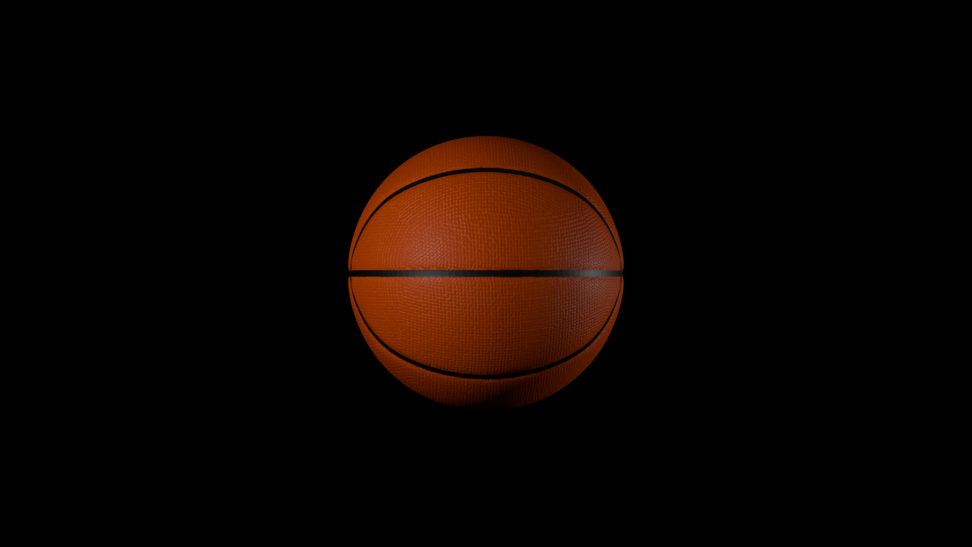 Stylized 3D Basketball Model (Blender, FBX, OBJ) by JoeGamingLoL