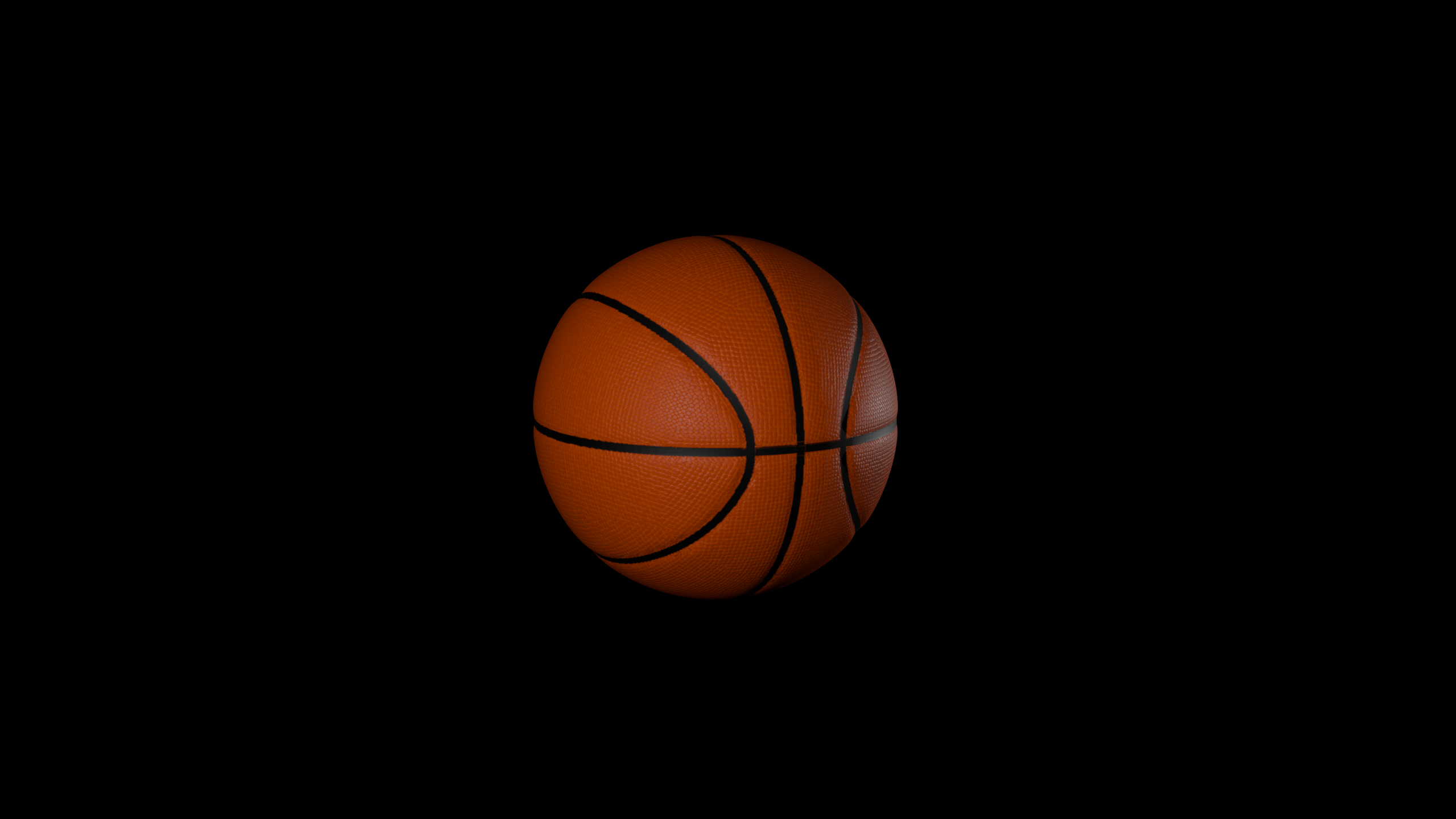 Stylized 3D Basketball Model (Blender, FBX, OBJ) by JoeGamingLoL