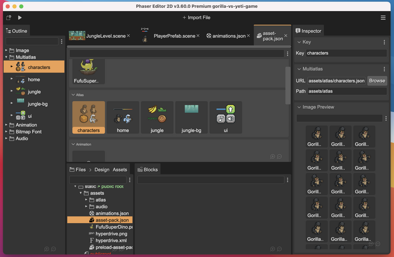 Phaser Editor 2D by PhaserEditor2D