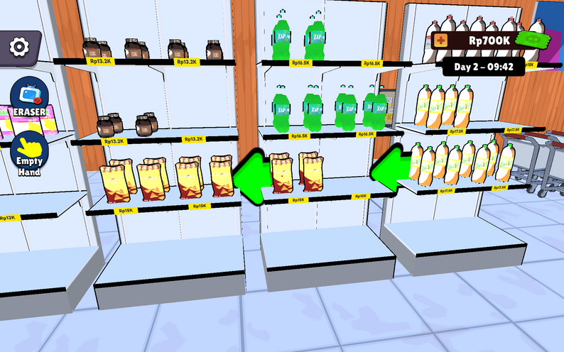 Supermarket Simulator — Build, Stock & Manage Your Own Store! by ZakeDev