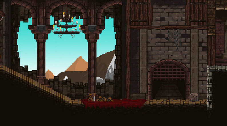 Pixel Castle 2D by Szadi art.