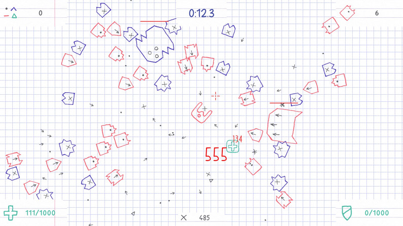 Squared Notebook Fight by Printed Cicada Games