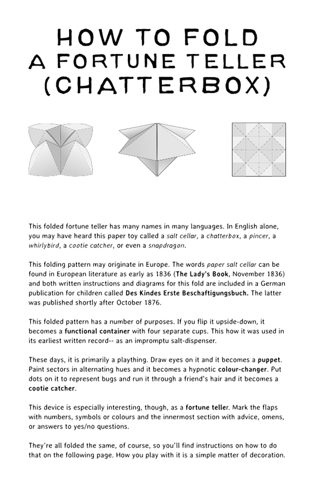 Fortune Teller by Shouting Crow