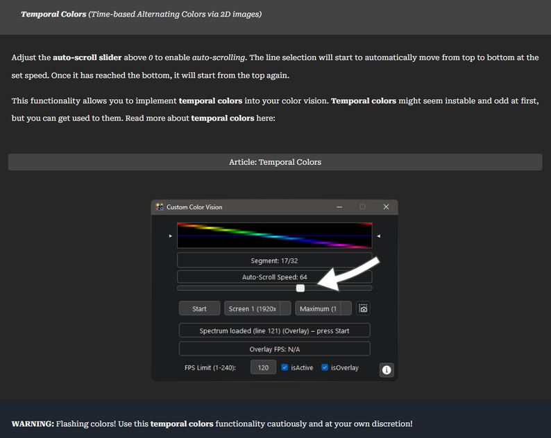 Custom Color Vision by Ooqui Sensory Lab
