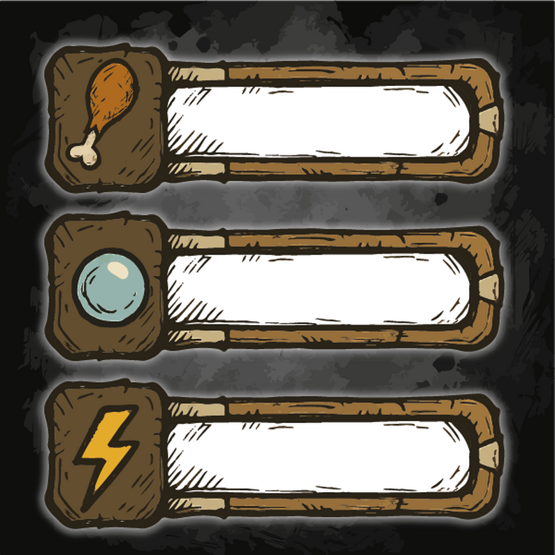 Dark Survival UI Kit Premium – Asset Pack by Gamanbit