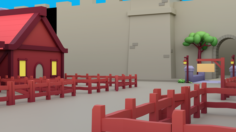 Lowpoly Castle Asset Pack by Alam Arts