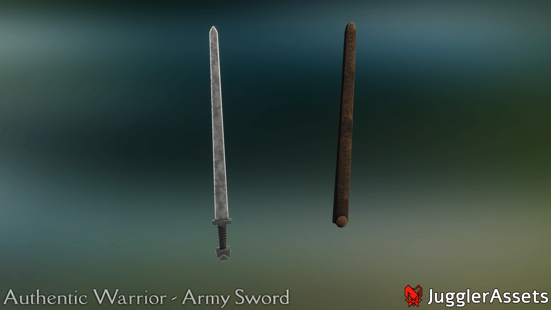 Authentic Warrior - Army Sword by Juggler Assets