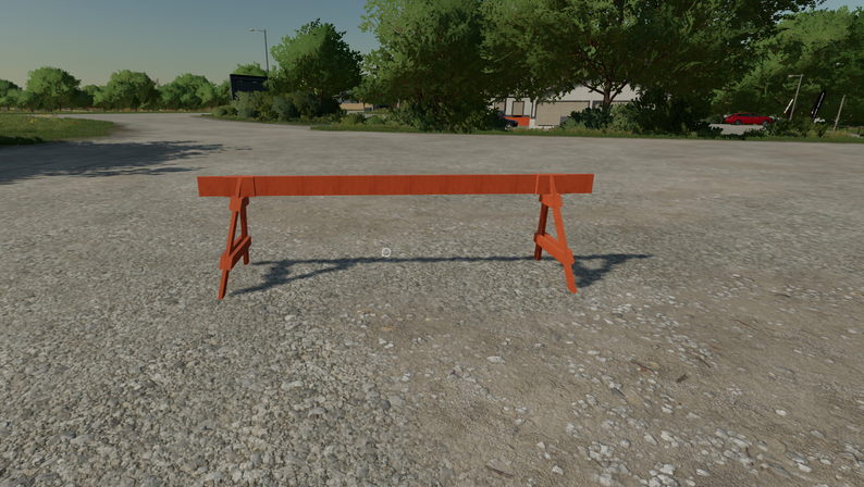 FS22 Road Construction Barricades by JDog3tears Modding