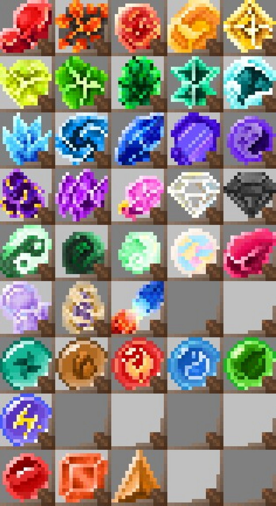 Fantasy Ores & Gems-Pixel Sprite Pack by ChaoJiYuZhou