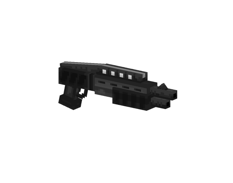 BlockyGunz Basic Pack - Retro 3D Gun Models by Pebble (ThePebblePrince)