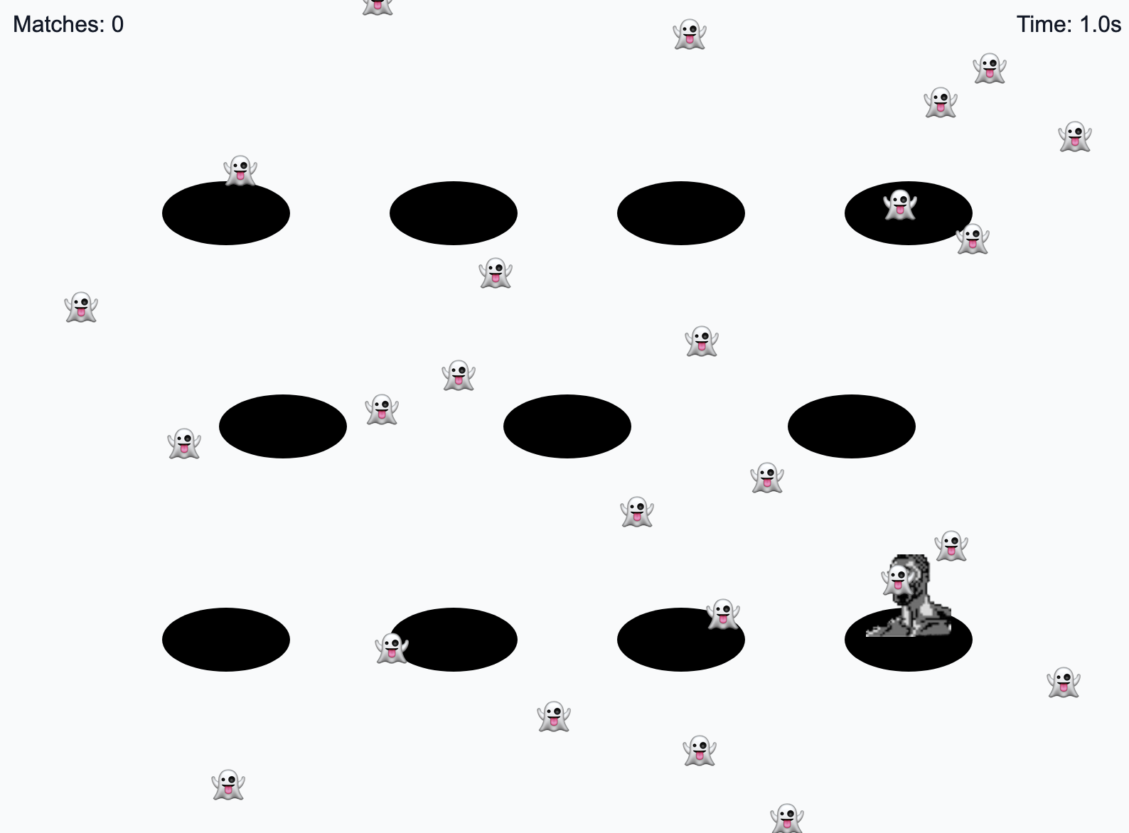 Whac-a-Ghost by Funmi for Recurse Center's NGW 2025 Game Jam - itch.io