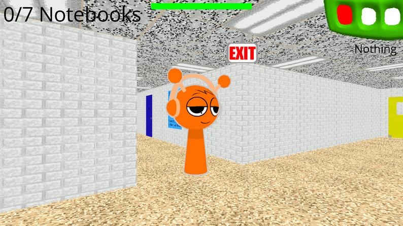 Baldi's Basics, but it's Sprunki by BaldiloMaestroGames