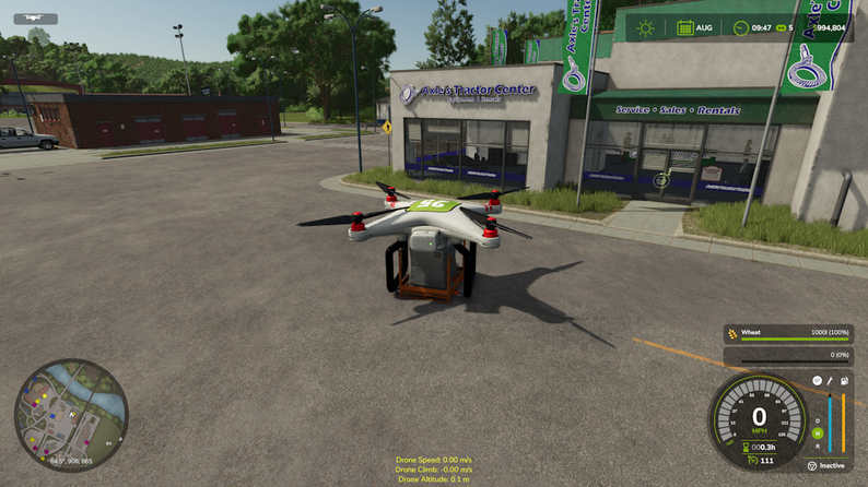 FS25 - Pallet Drone by Squigglze