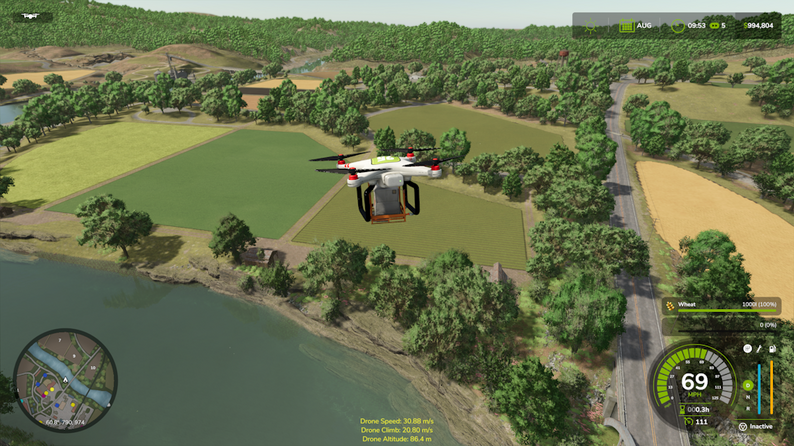 FS25 - Pallet Drone by Squigglze