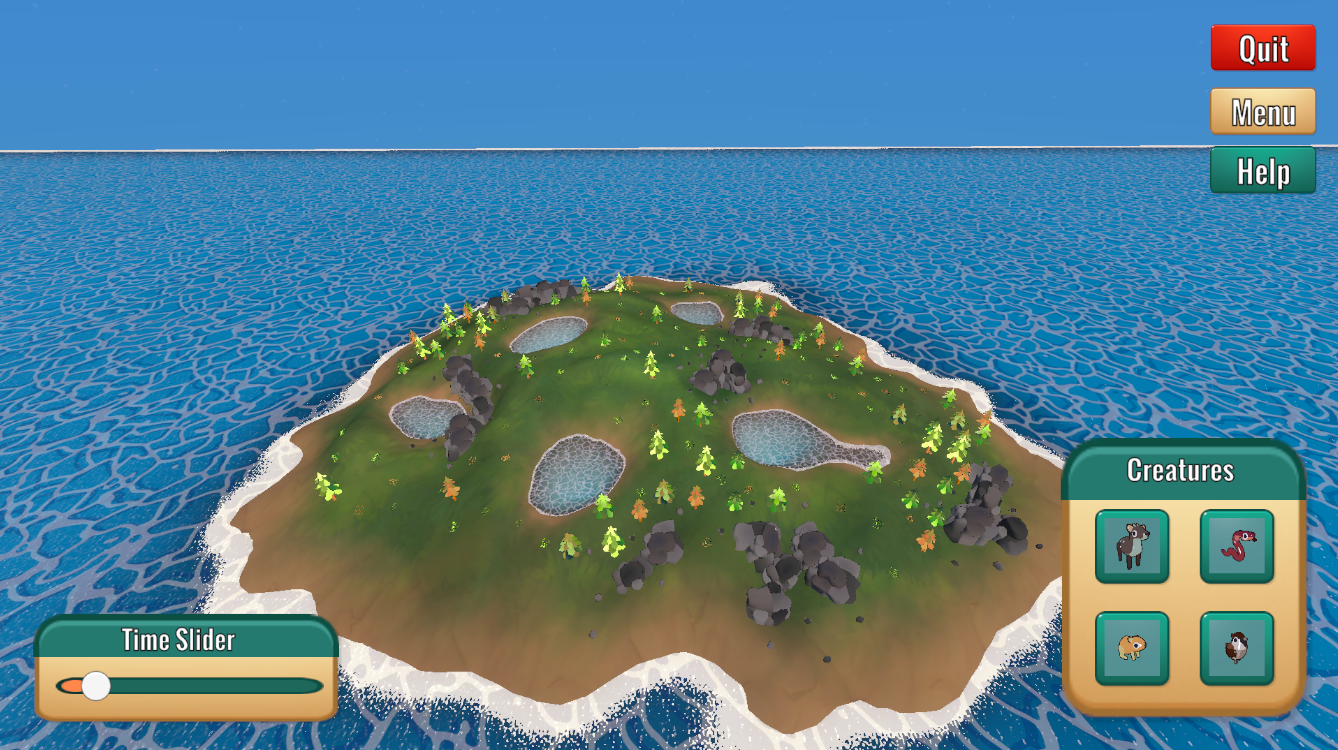 Creature Isle by CaffeineGhost