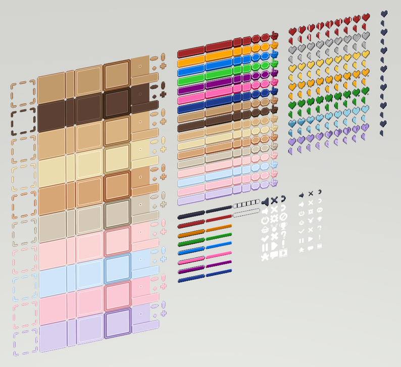 Pixel Plane (Asset Pack) by RDBI