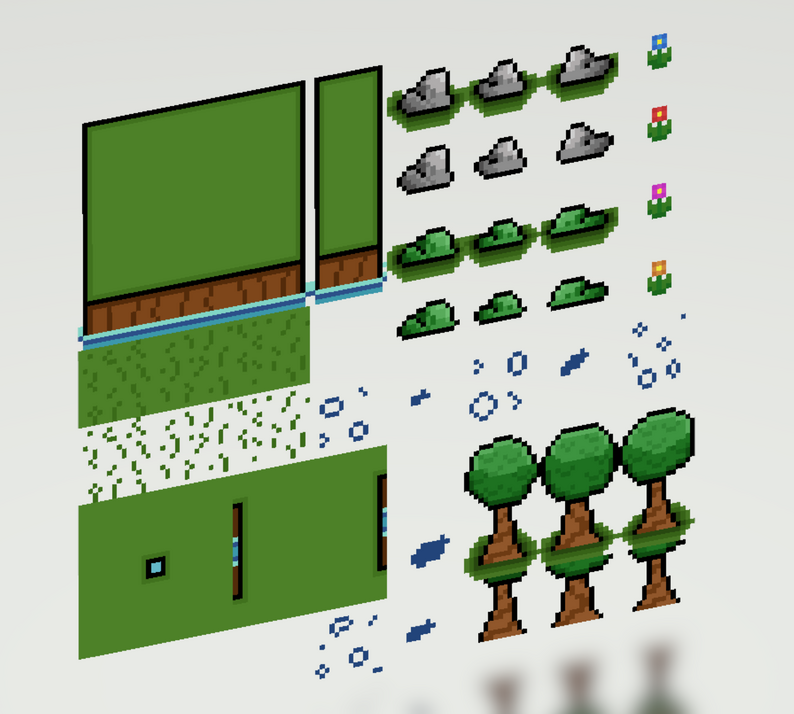 Pixel Plane (Asset Pack) by RDBI