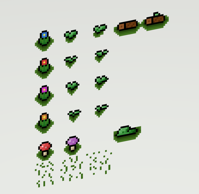 Pixel Plane (Asset Pack) by RDBI