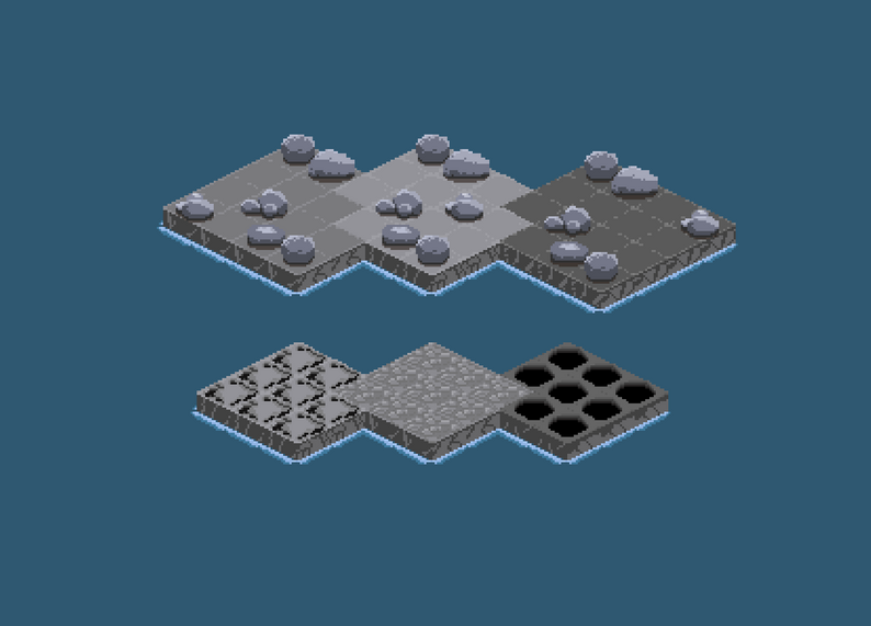 32x32 Isometric Asset Pack and Animated Character by Kyle_D