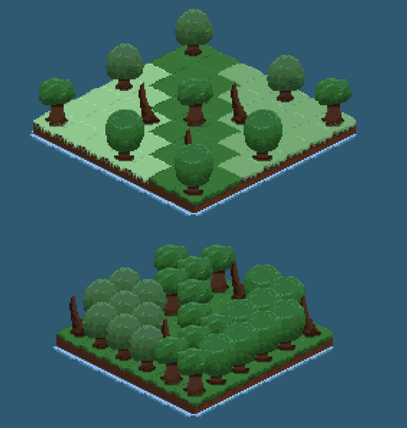 32x32 Isometric Asset Pack and Animated Character by Kyle_D
