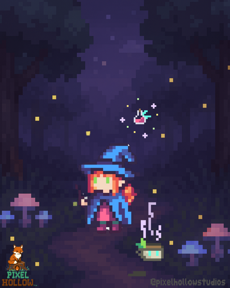 🌲 Forest Friends Starter Pack – 92 Sprites - 48×48 Fantasy Pixel Art ...