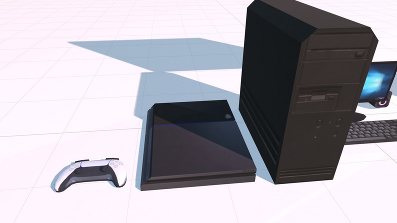 Bedroom Electronics | PS1 Asset Pack (Optimized) by McPato