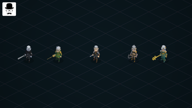 Elves Characters Pack - PixelArt by MrMGames
