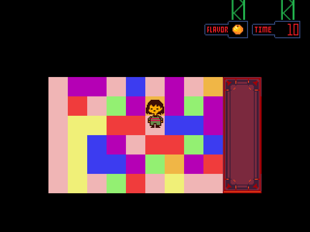 Dreadful Multicoloured Tile Maze by al3f