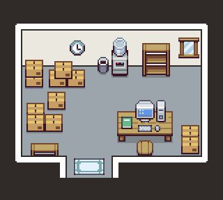 Office Interior Tileset (16x16) by Donarg