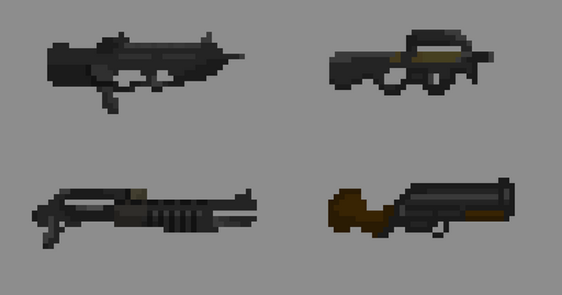 Deymoon's Pixel Guns Pack – Pixel Art Gun Assets by Deymoon