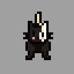 Purrfect Pixel Cats – 10 Animated Color Variants! by GD Studio Piskel