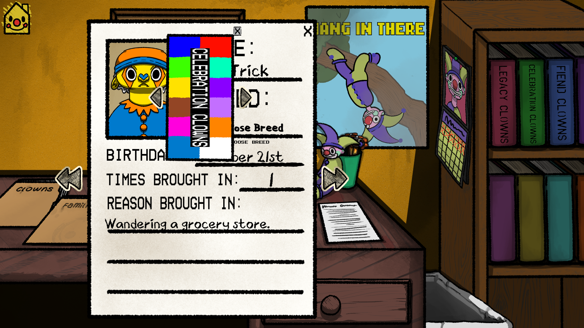 Clown Containment and Reintegration by LiverDoodleGames